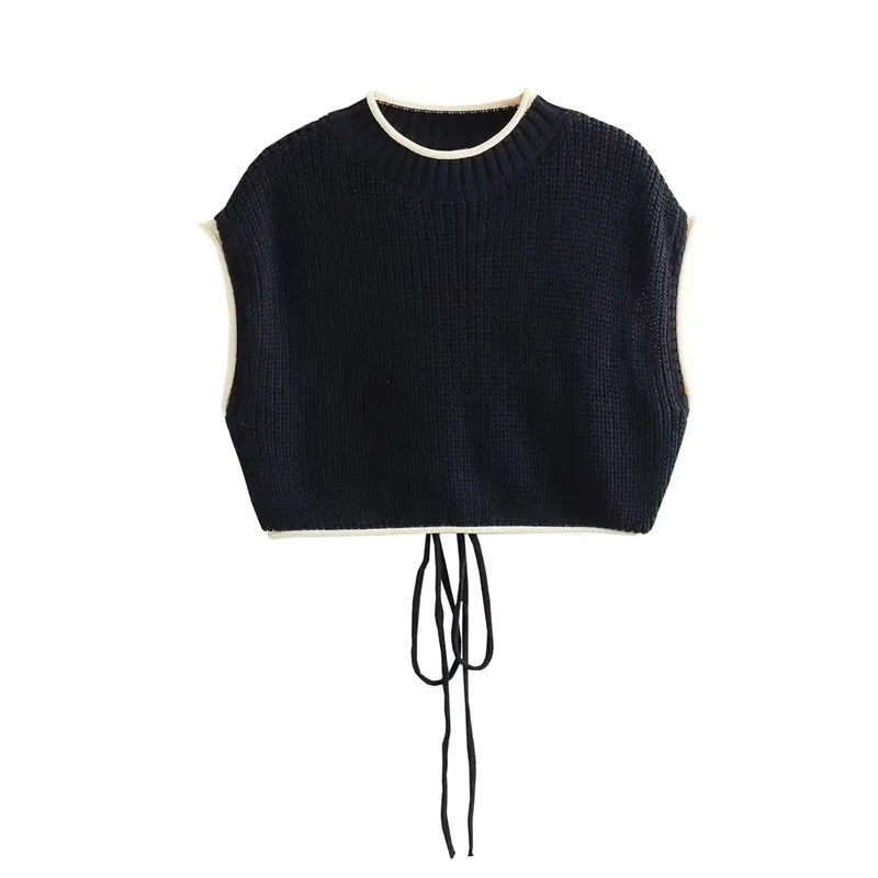 Wiebke - Chaleco de punto – Marrucos